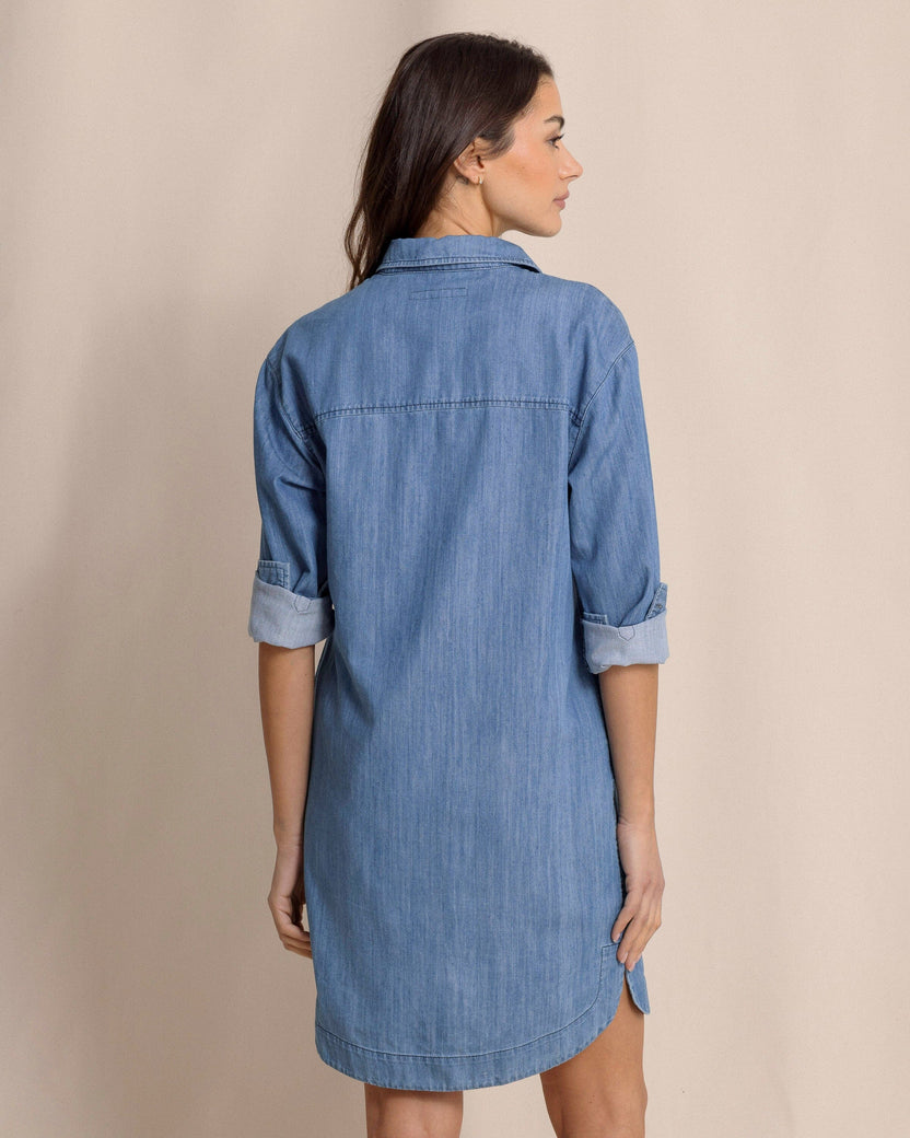Women's Cam Denim Dress | Southern Tide