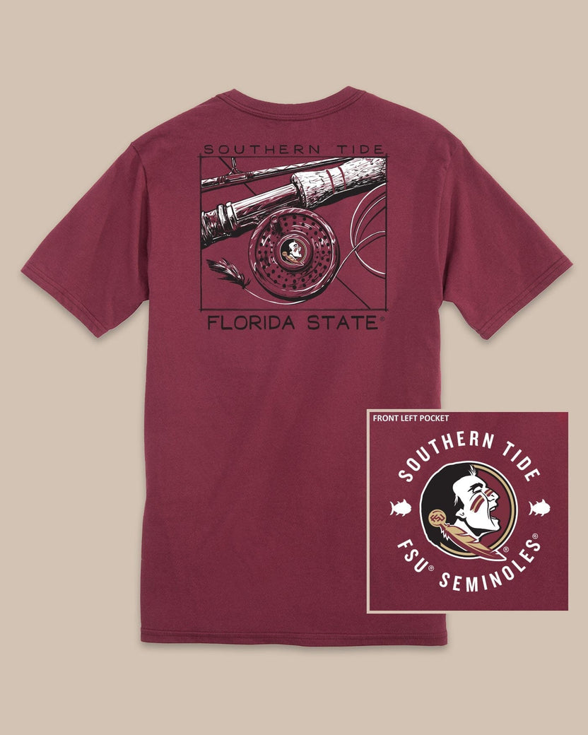 FSU Seminoles Gameday Fly Reel T-Shirt | Southern Tide