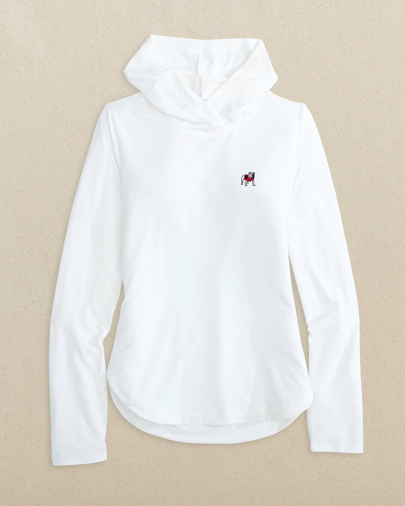 Georgia Bulldogs Women's Linley brrr°®-illiant Hoodie | Southern Tide
