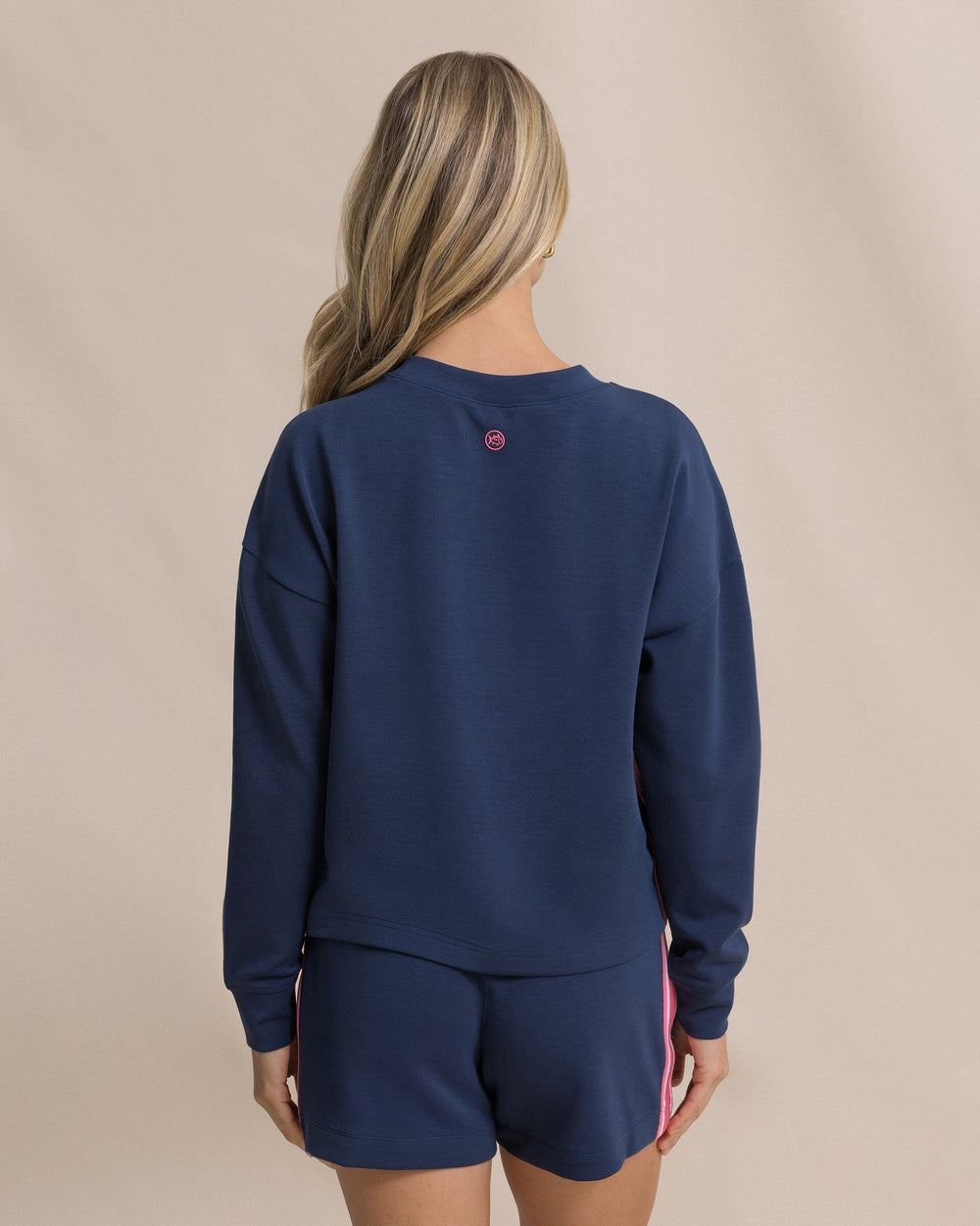 Women's Sabina Sweatshirt with Side Stripe | Southern Tide