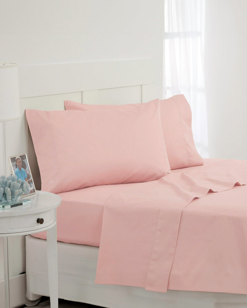 Cotton Solid Colored Bed Sheet Set | Southern Tide